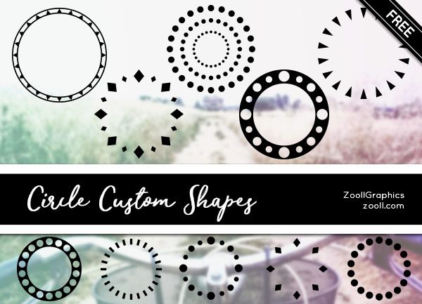 Zooll.com | Goodies: Circle Custom Shapes